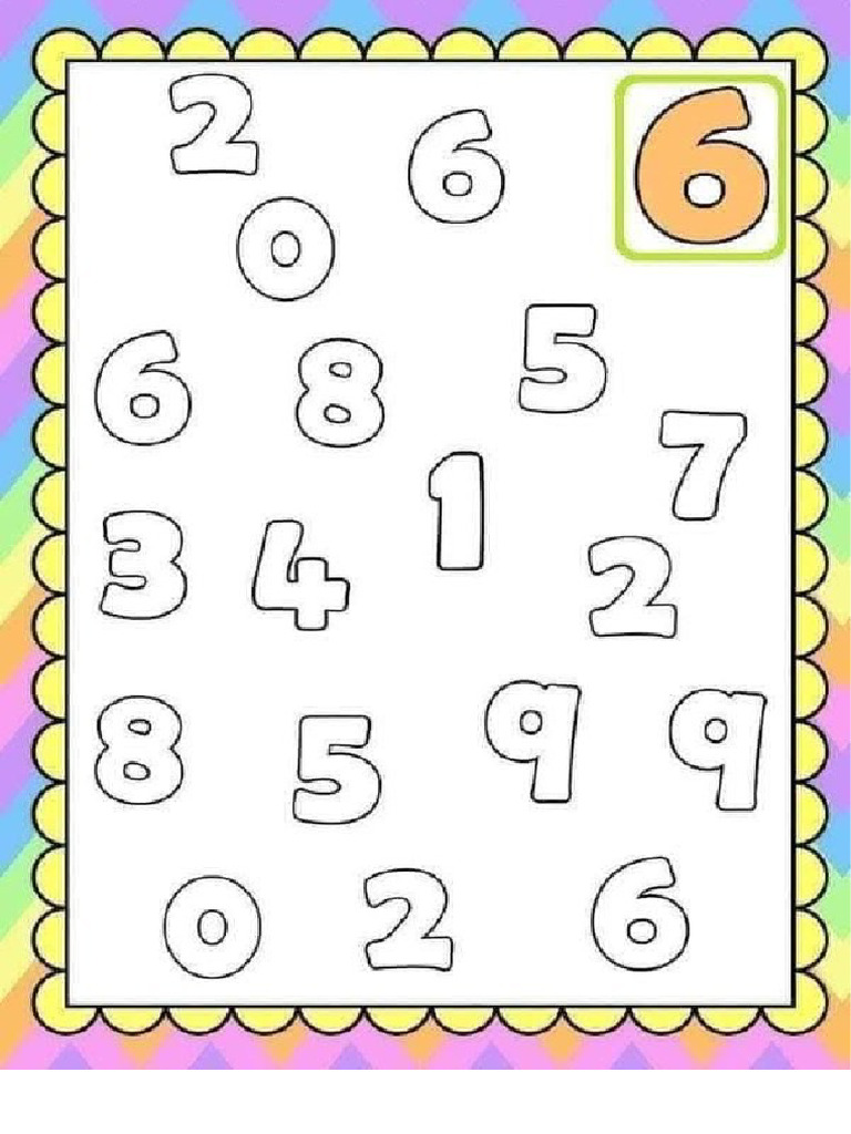 lembaran nombor 6 | PDF