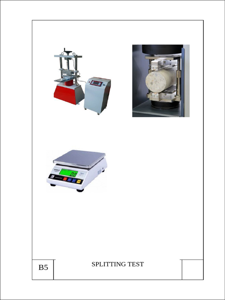 Foto Alat Alat Lab Beton Splitting Test | PDF