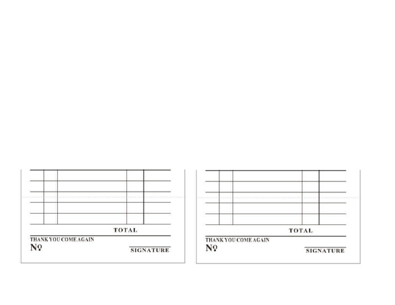 Order Slip | PDF