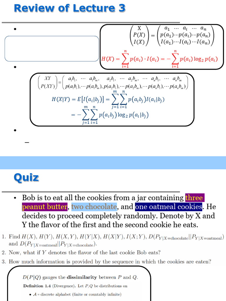 Entropy and Information Sources Explained | PDF | Probability ...