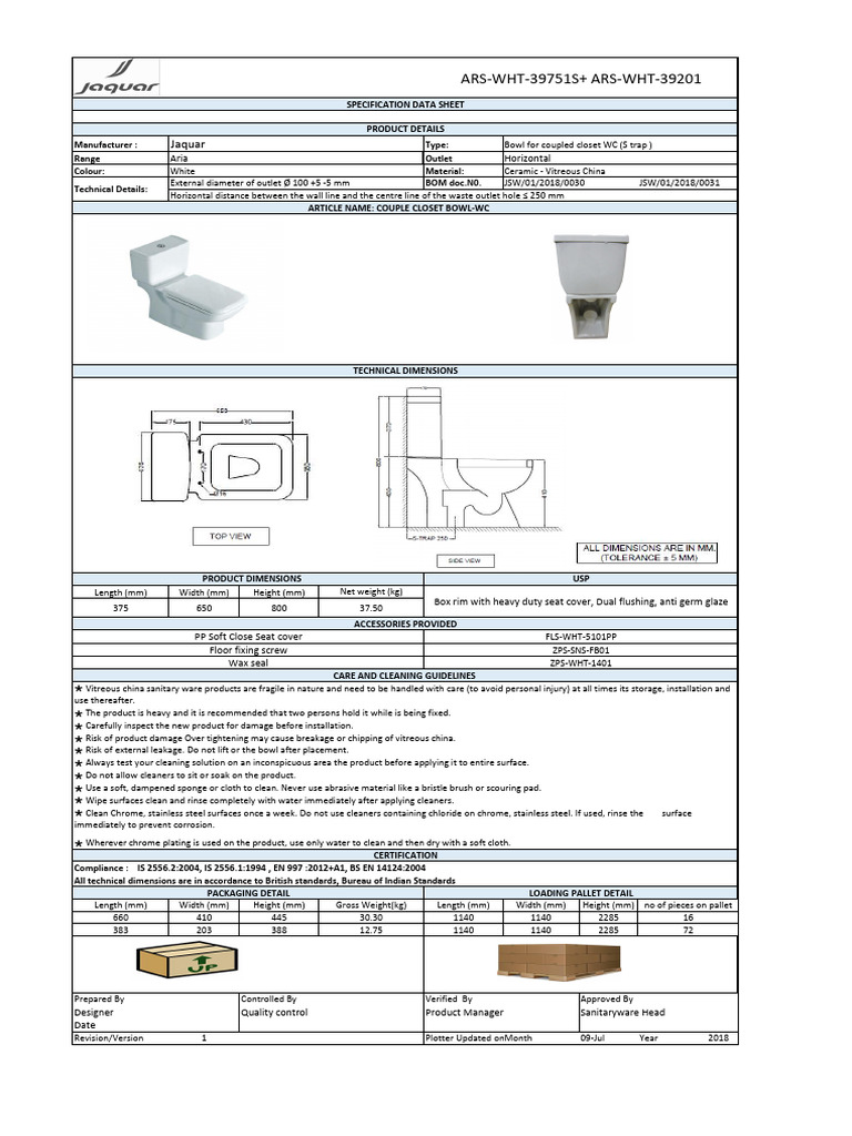 ARS-WHT | PDF | Pallet | Materials