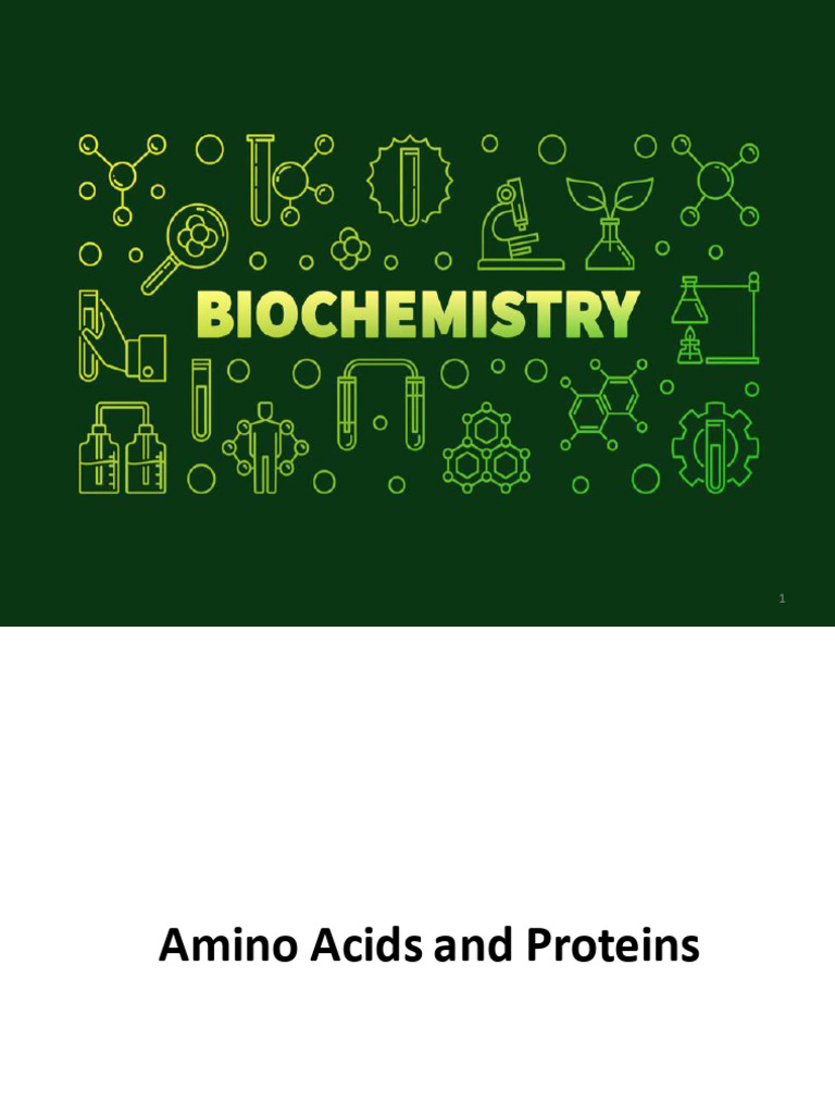 chemistry of protein 1 | PDF | Amino Acid | Proteins