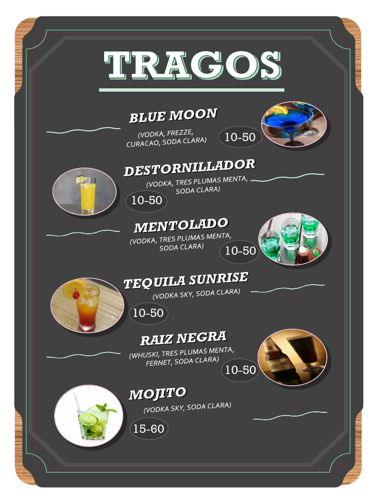 BEBIDAS | PDF