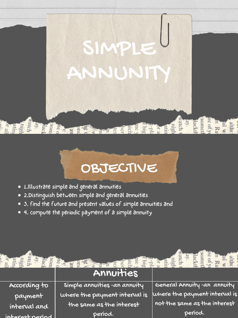 Understanding Annuities and Payments | PDF | Mathematical Finance | Money