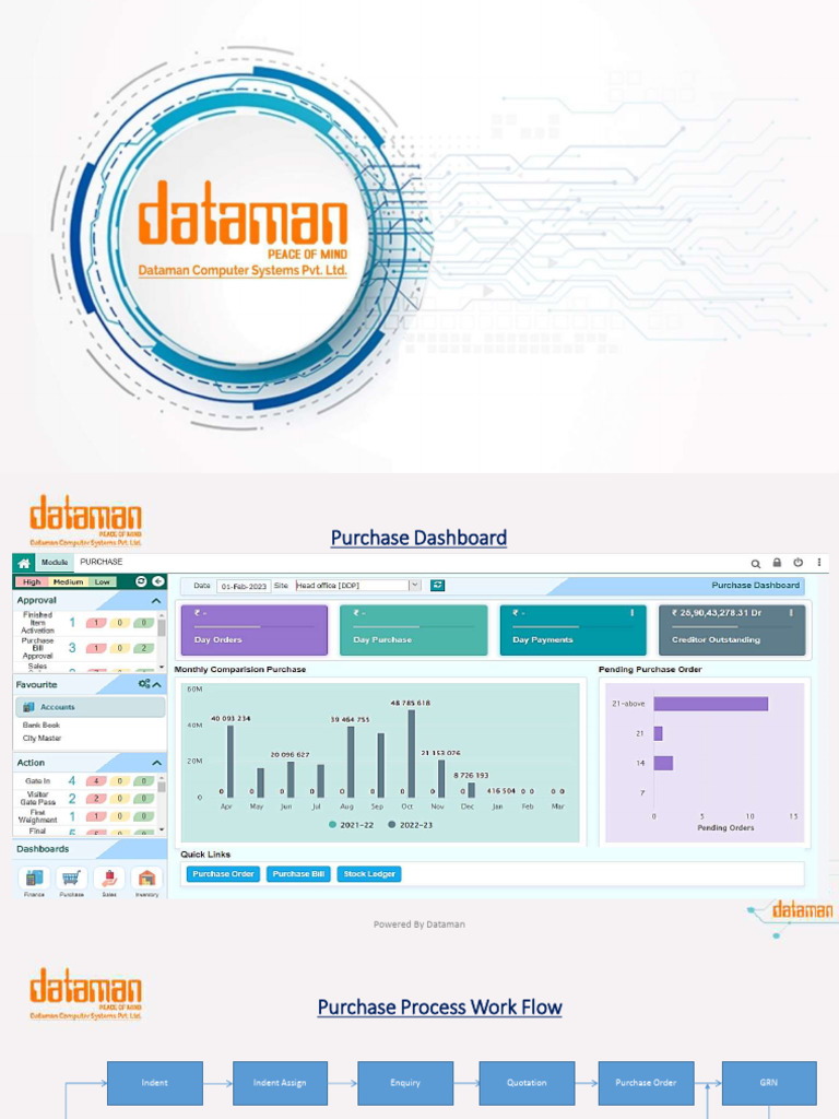 DM - ERP Purchase Flow | PDF | Menu (Computing)