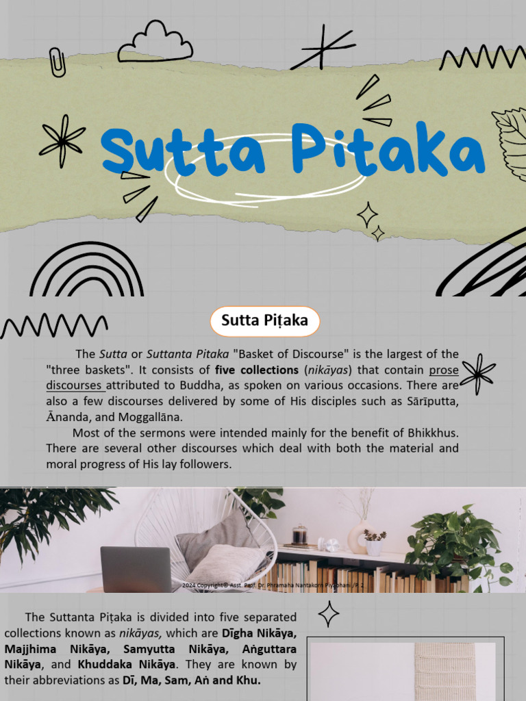 6 Sutta Pitaka | PDF | Schools Of Buddhism | Āstika