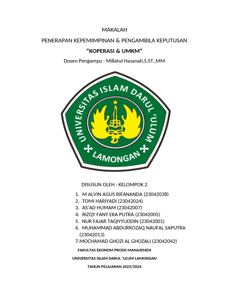 Makalah Presentasi | PDF