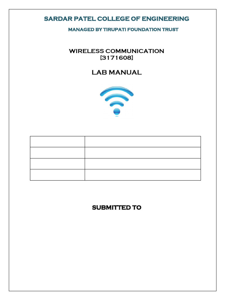 WC - Cover - Page and Certificate | PDF
