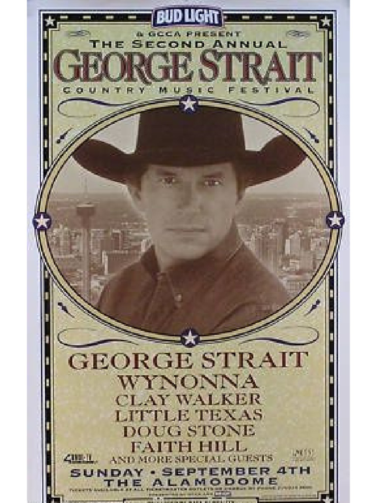 Posyter Geoge Strait | PDF