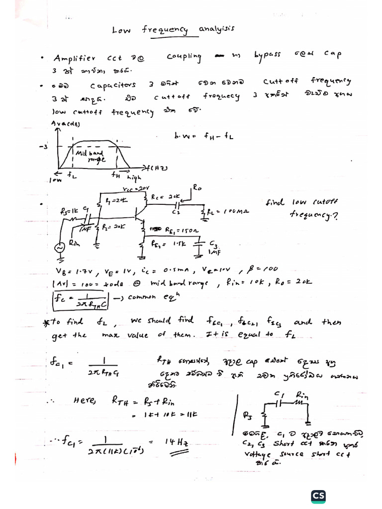 ES - Kuppi Note 3 - Low Frequancy Analysis | PDF