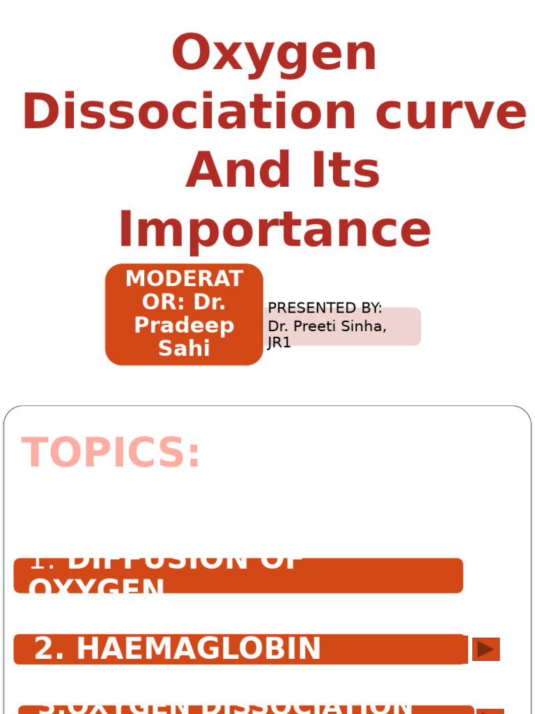 Oxygen Dissociation Curve Explained | PDF | Blood | Hemoglobin