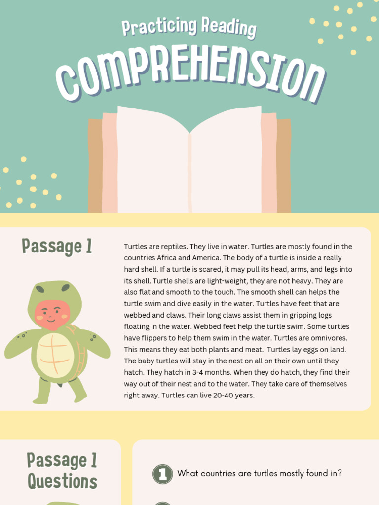 Animal Facts for Young Readers | PDF | Turtle | Octopus