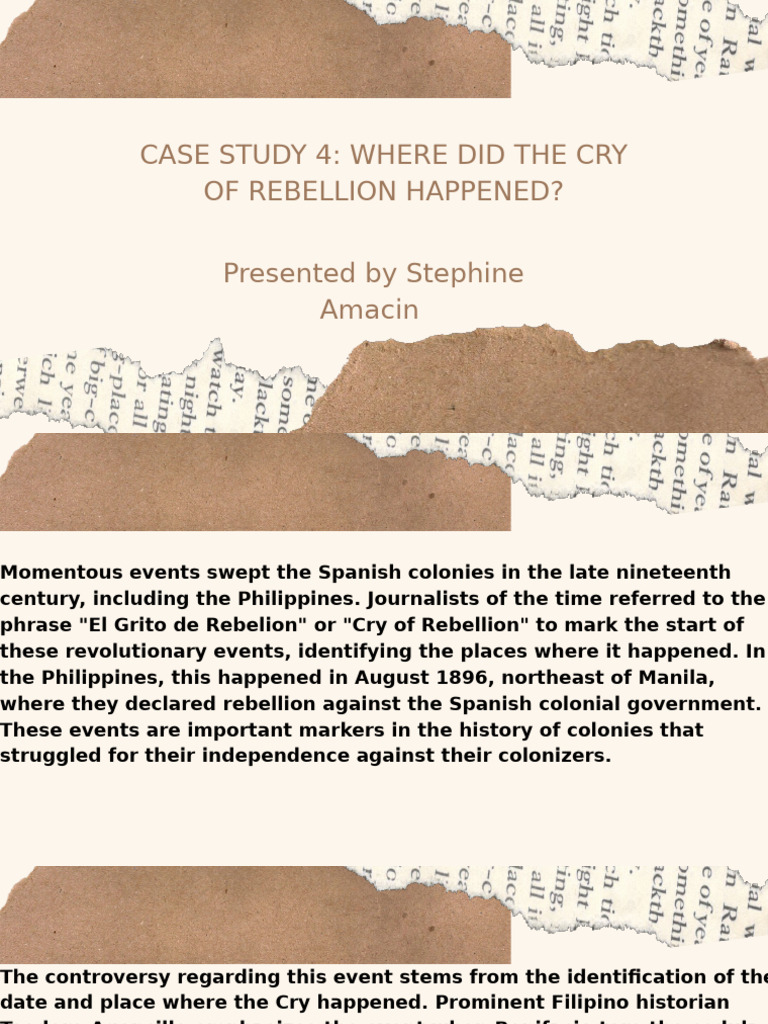 The Cry of Rebellion: Key Locations | PDF | Philippines | Metro Manila