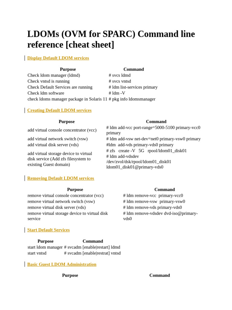 LDOMs | PDF | Operating System Technology | Software