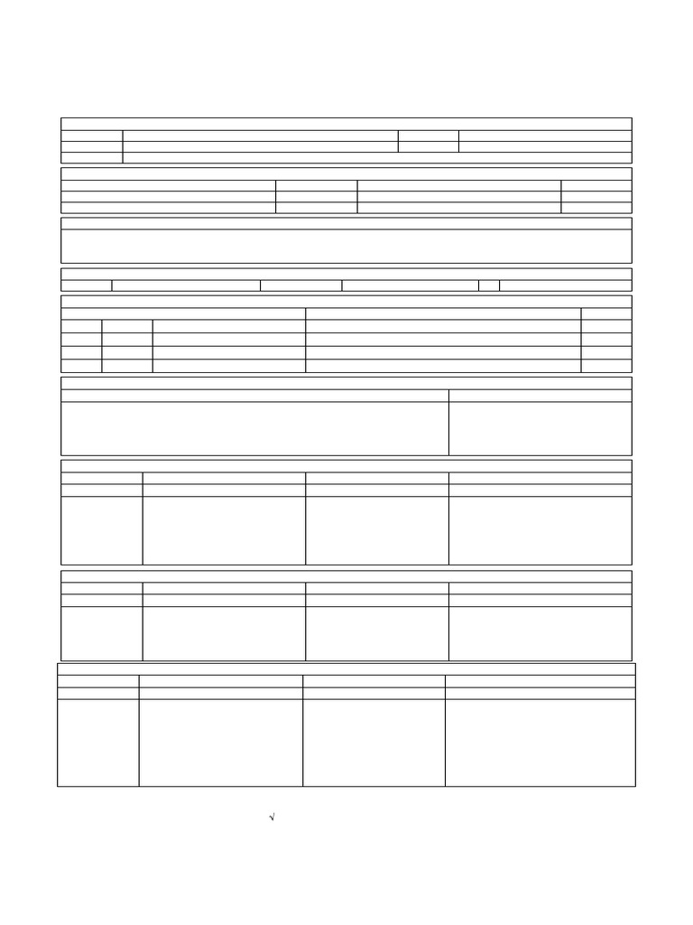 Template Surat Cuti | PDF