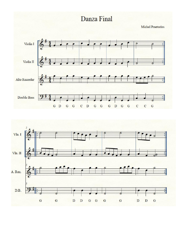 Danza Final | PDF