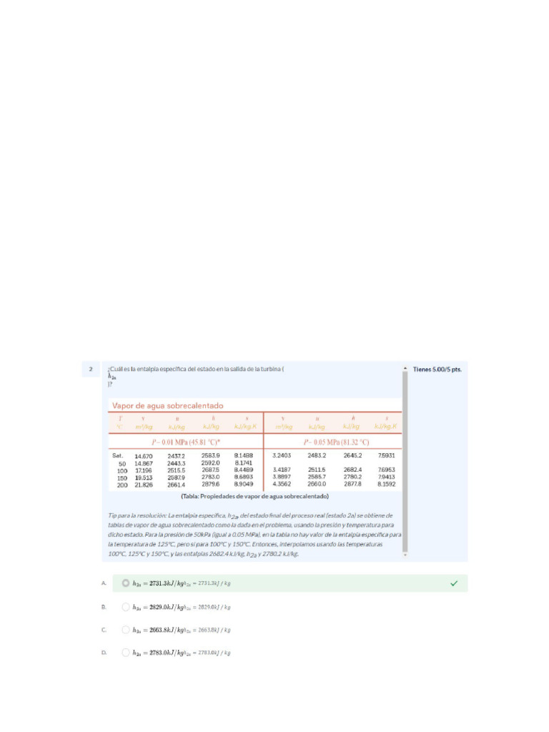 Semana 8 Tarea Termodinamica | PDF
