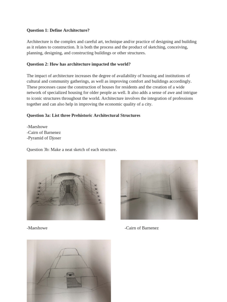 History of Architecture Ecc Adct Semester 2 | PDF | Architectural ...