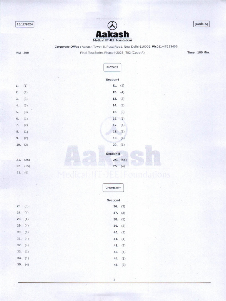FTS 02 Solution | PDF