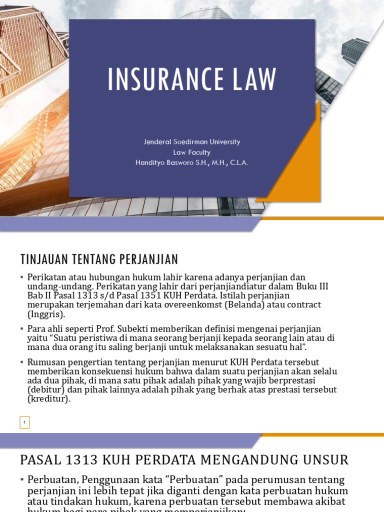 Hukum Asuransi | PDF