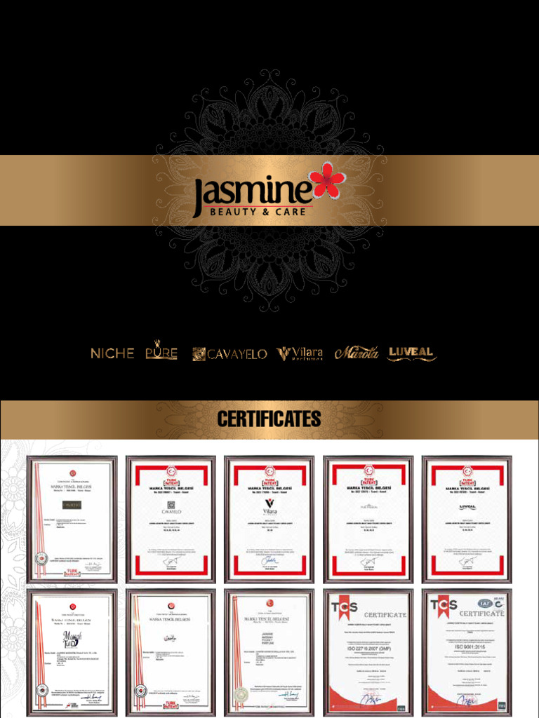 Jasmine | PDF | Odor | Perfumery