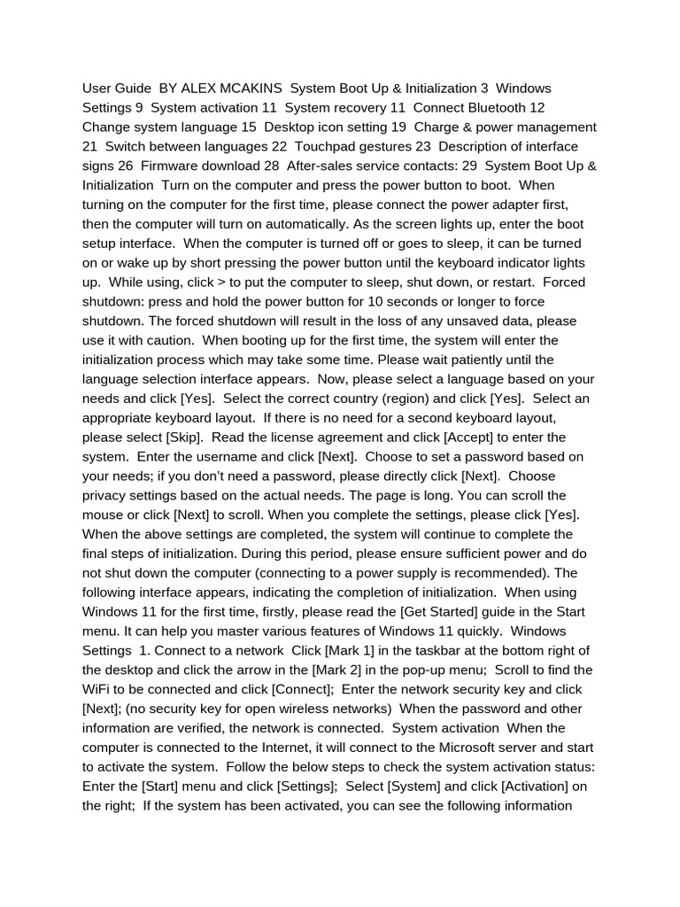 Windows 11 User Guide (1) (1) | PDF | Graphical User Interfaces | Icon (Computing)