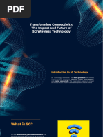 5G Technology Presentation | PDF