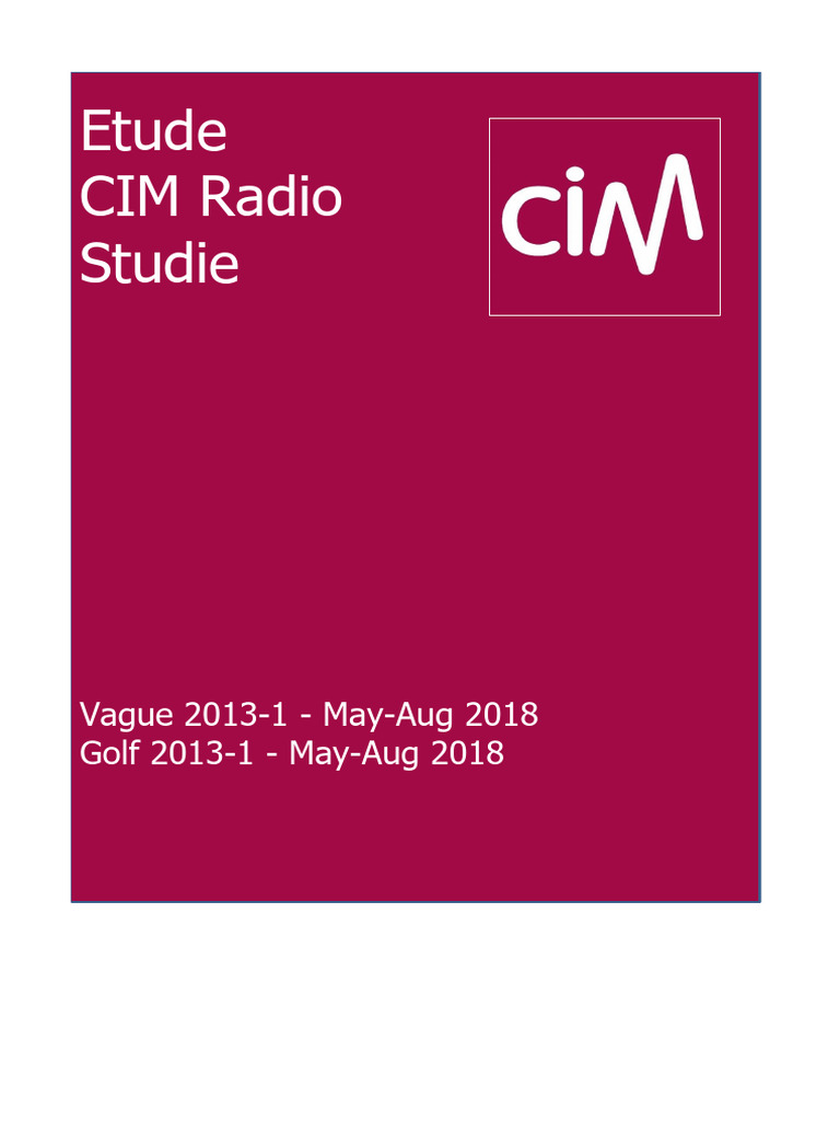 Radio BE 2013-2018 | PDF | Radio Broadcasting | Public Broadcasting Radio BE 2013-2018 | PDF | Radio Broadcasting | Public Broadcasting