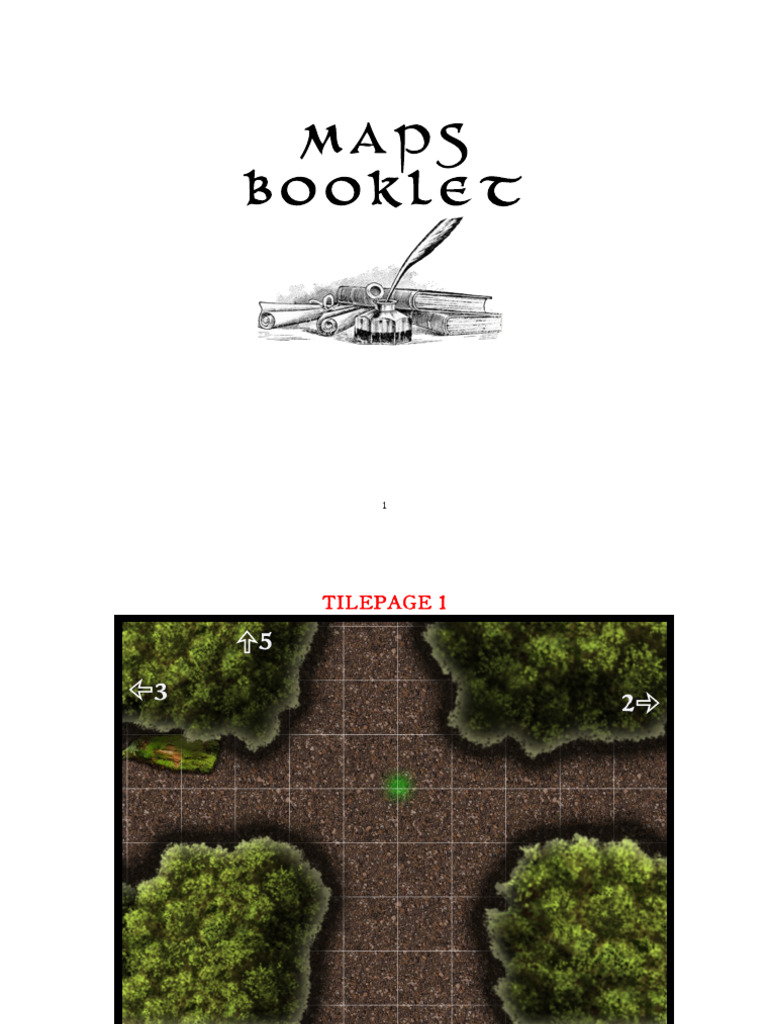 5e Solo - The Death Knights Squire - Map Booklet | PDF