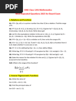 Case Study Aod Class 12 | PDF | Length | Area