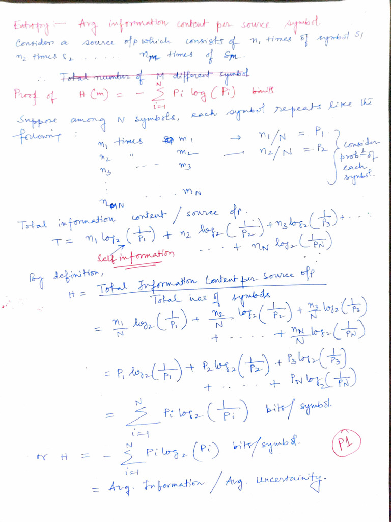Self Information in Data Transmission | PDF | Computer Data | Arithmetic