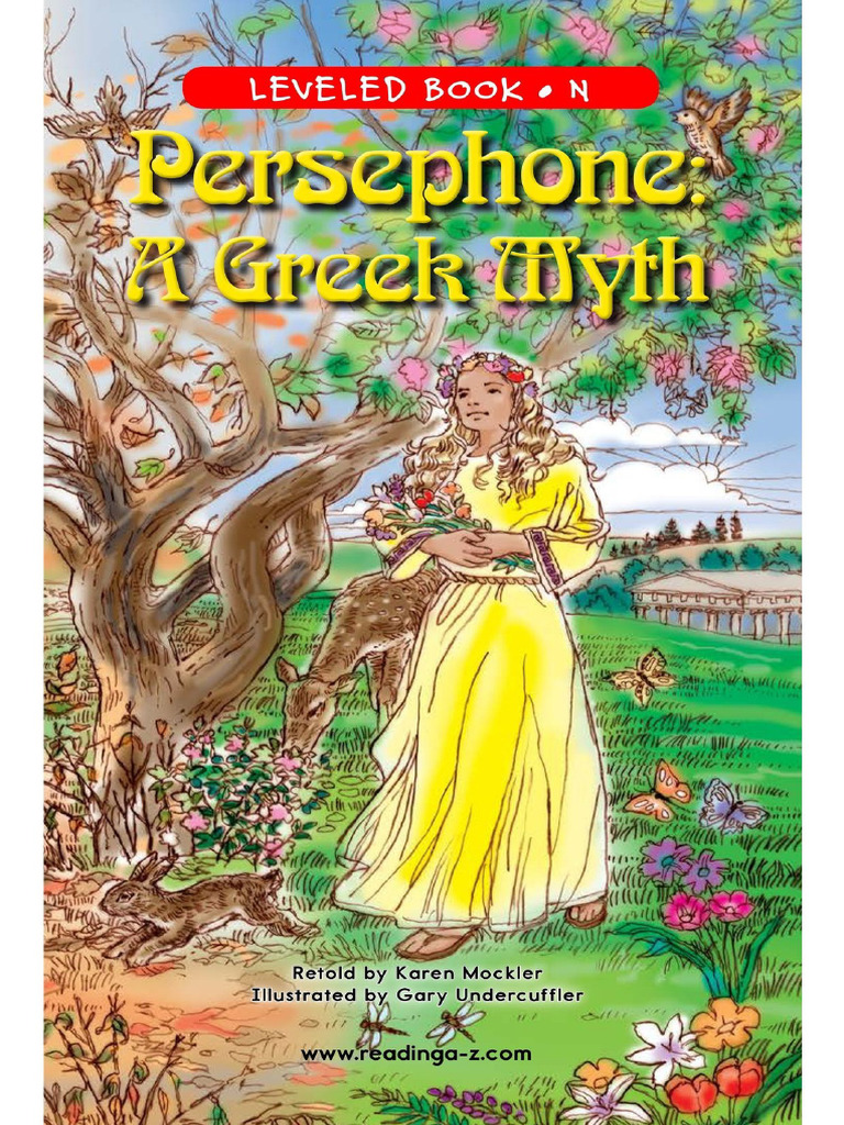 Persephone A Greek Myth | PDF