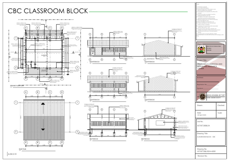 01.CBC Classroom Project | PDF | Concrete | Building Technology