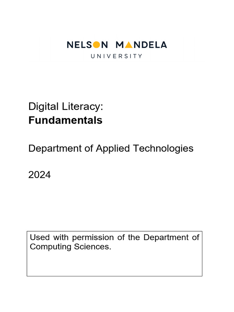 TM1 - Fundamentals - Learning Material | PDF | Computer File | Window (Computing)