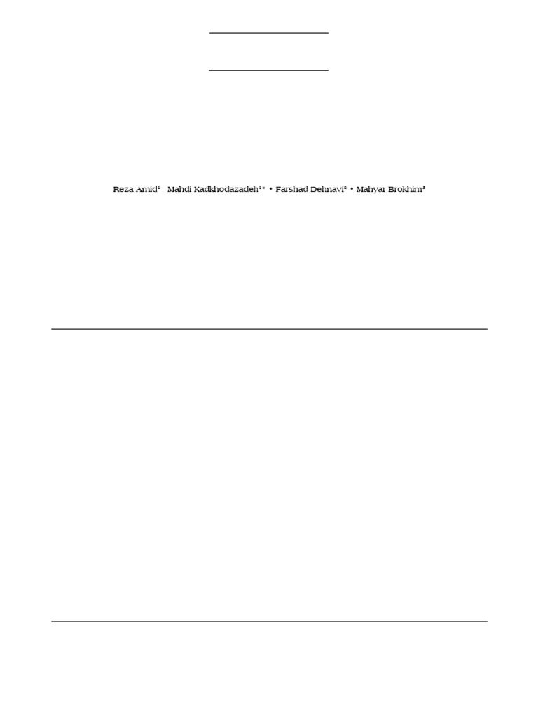 Comparison of Stress and Strain Distribution Around Splinted and Non ...