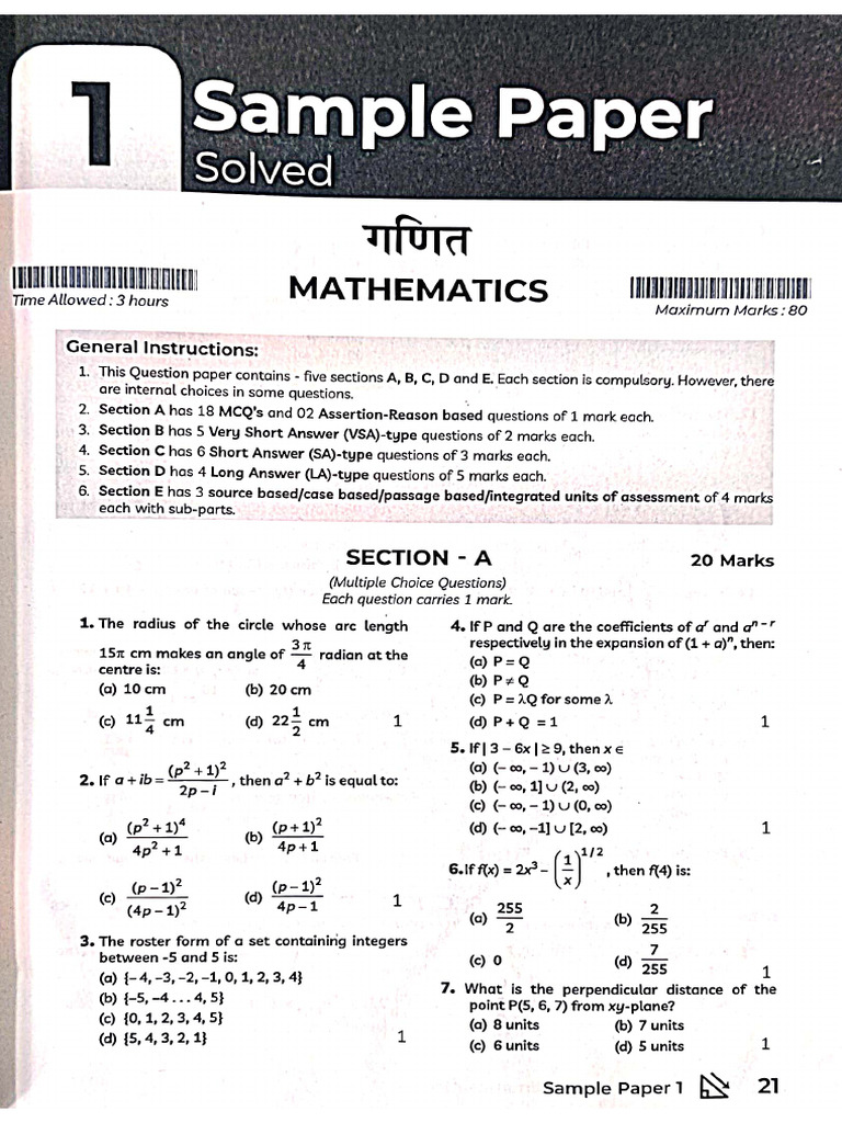 Sample Papers Class11th Winter Vacations Homework Project. | PDF