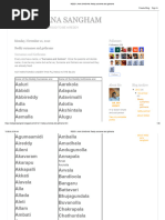 Sub Castes of Reddy | PDF