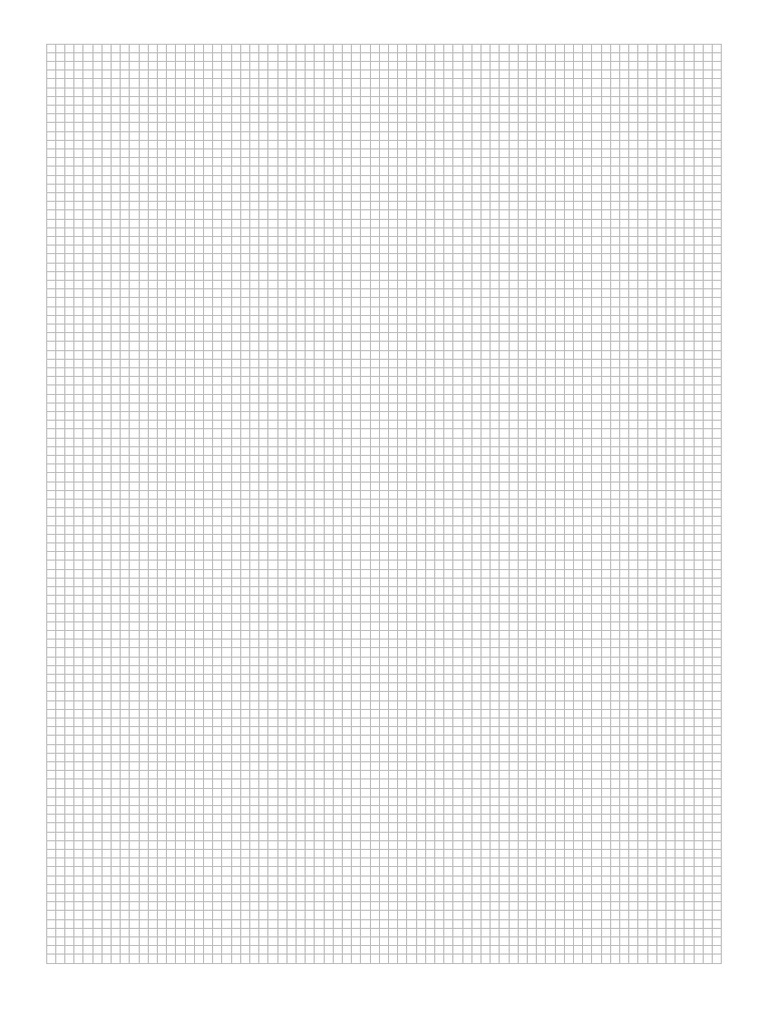Free Printable Graph Paper Templates | PDF