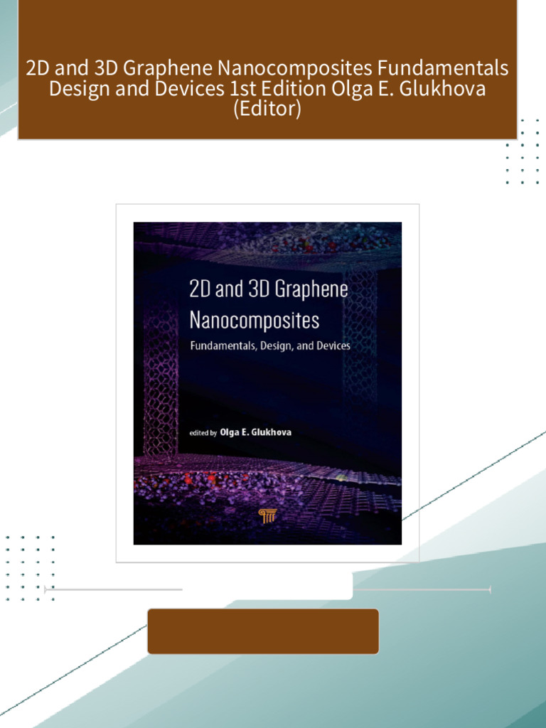 [Ebooks PDF] download 2D and 3D Graphene Nanocomposites Fundamentals ...