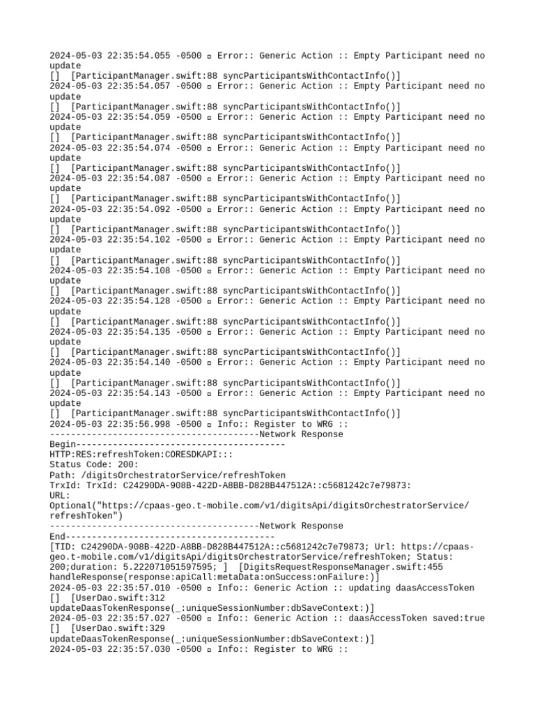 Core Log | PDF | Swift (Programming Language) | Internet Protocols