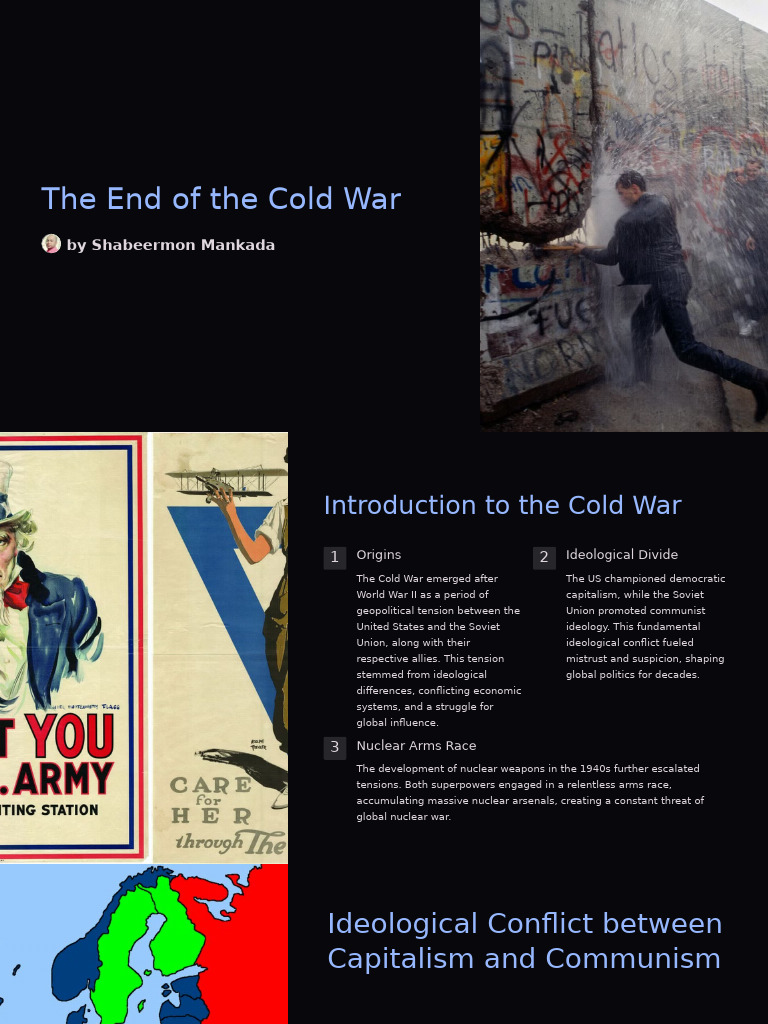 End of the Cold War: Causes and Impact | PDF | Soviet Union | World ...