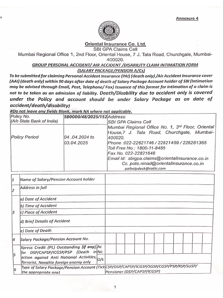 SBI Salary Bank Account Benefits | PDF