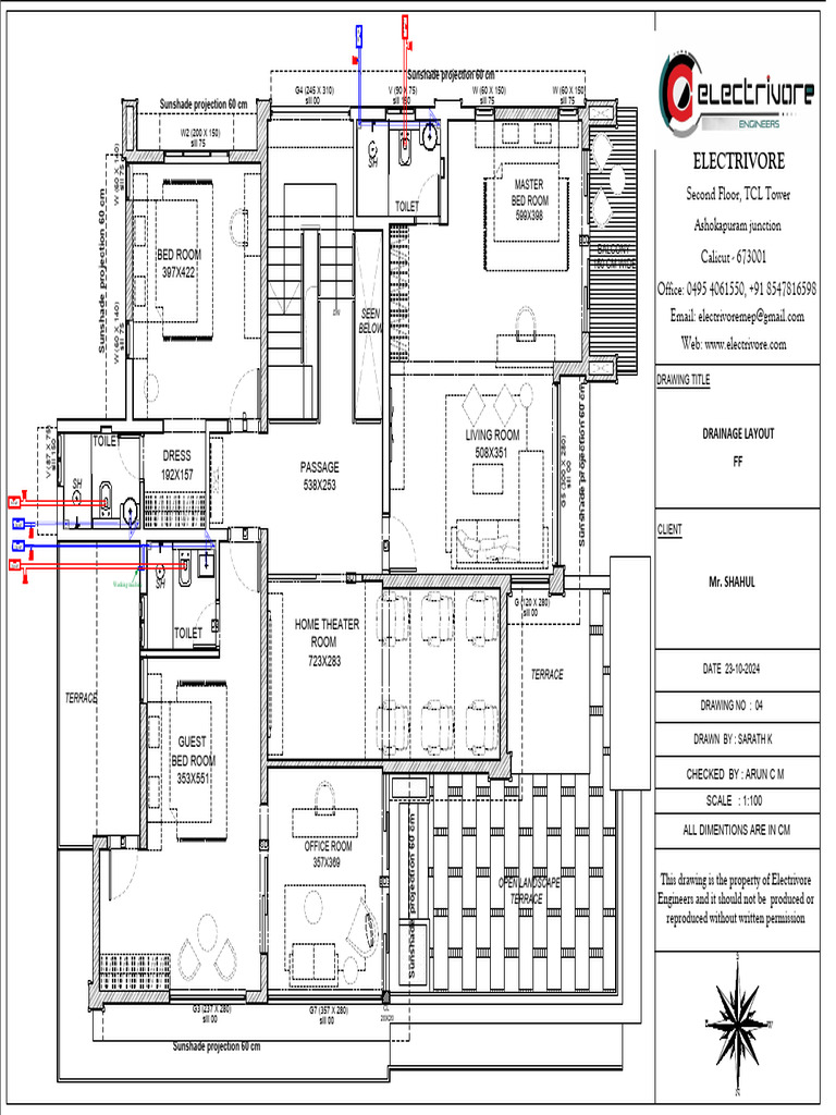 4.drainage Layout-Ff | PDF