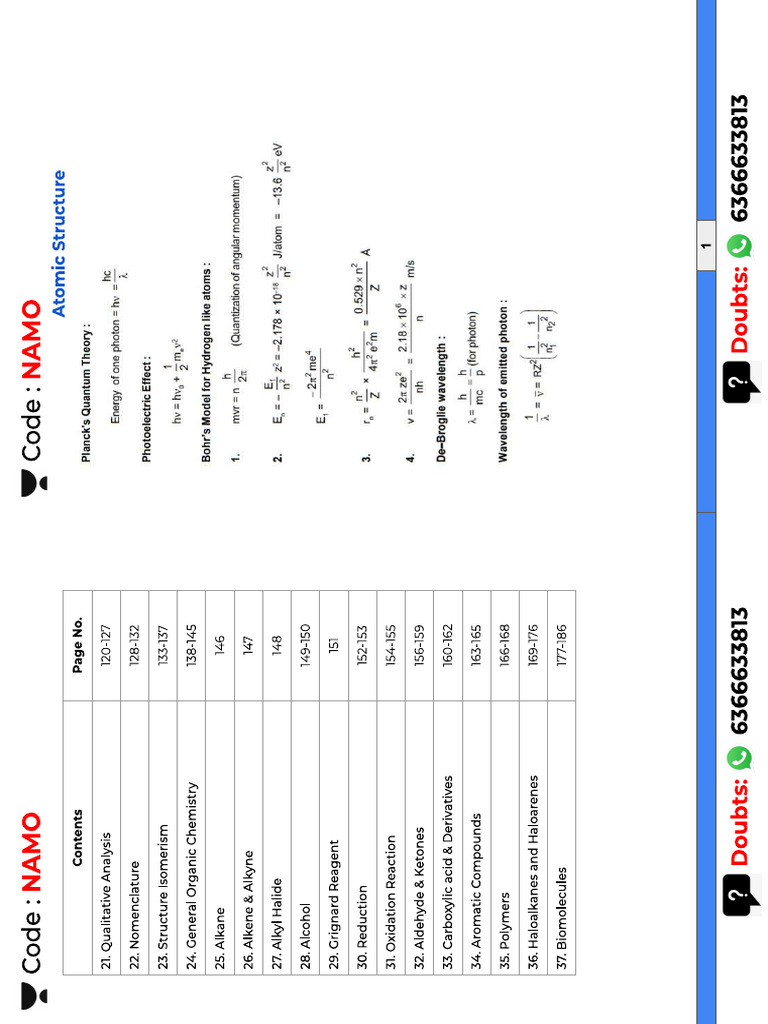 Jee Neet Formulae - Removed | PDF