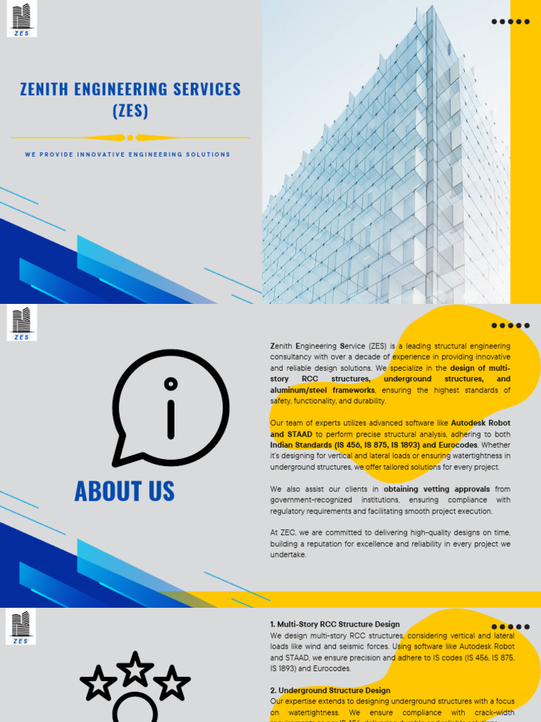 Profile Zenith Engineering Services | PDF | Engineering | Civil Engineering