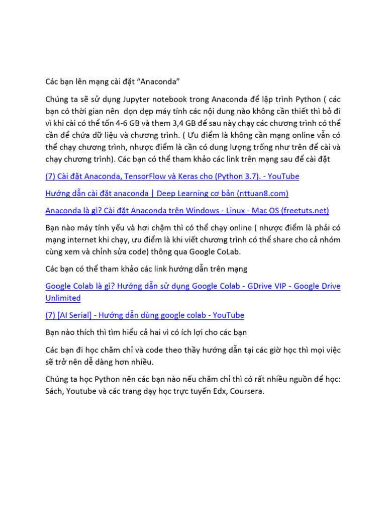 huong dan chuan bi phan mem A | PDF