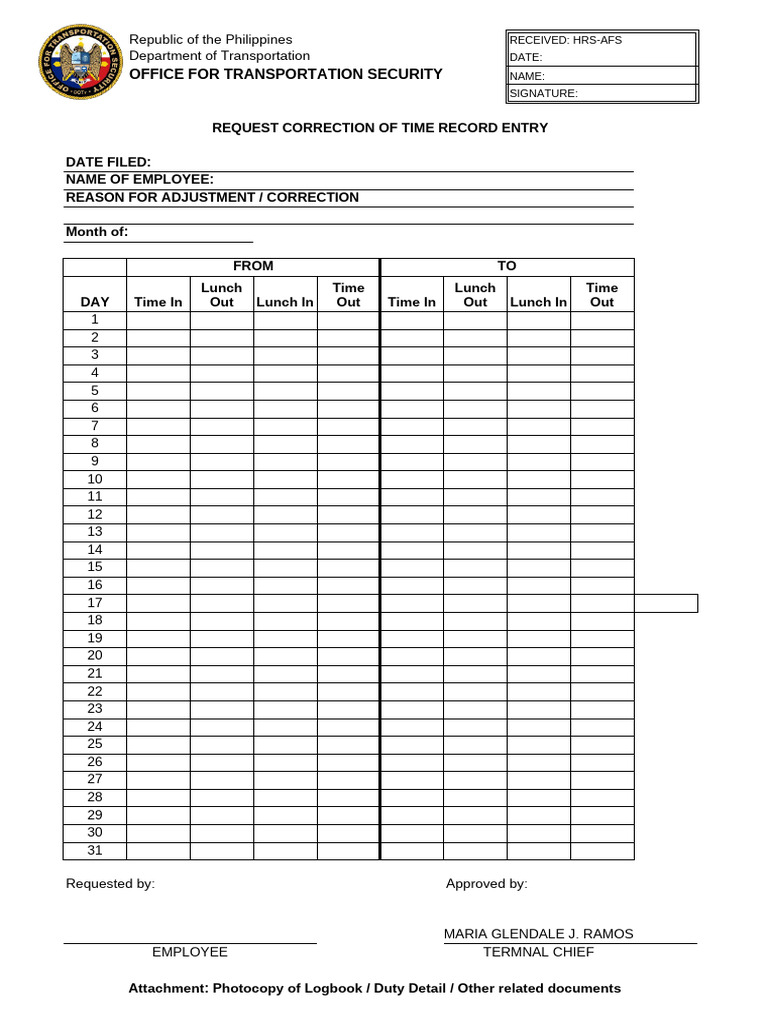 Manual Entry Form 1 | PDF