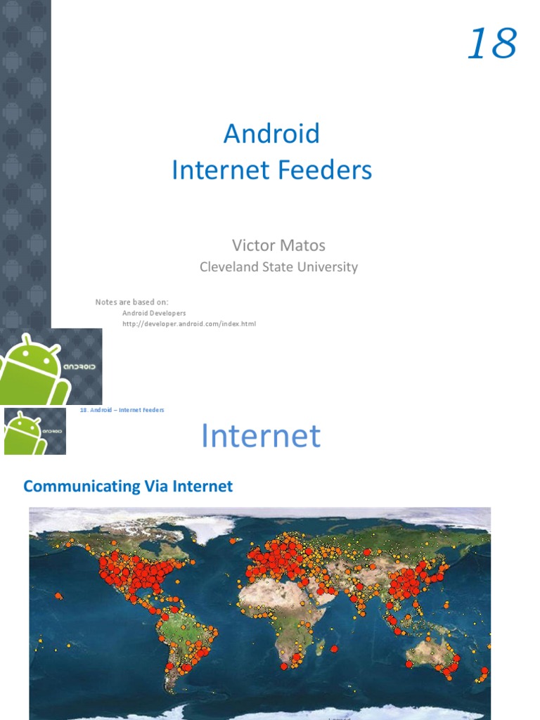 Android Chapter18 Internet Feeders | PDF | Document Object Model ...