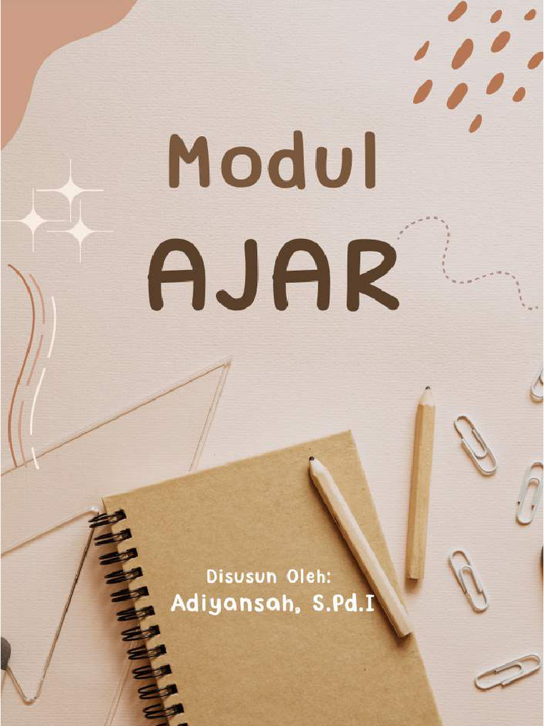 CTH Modul Ajar Salah Satu Peserta Batch 1 Yang Memilih Model PJBL Untuk ...