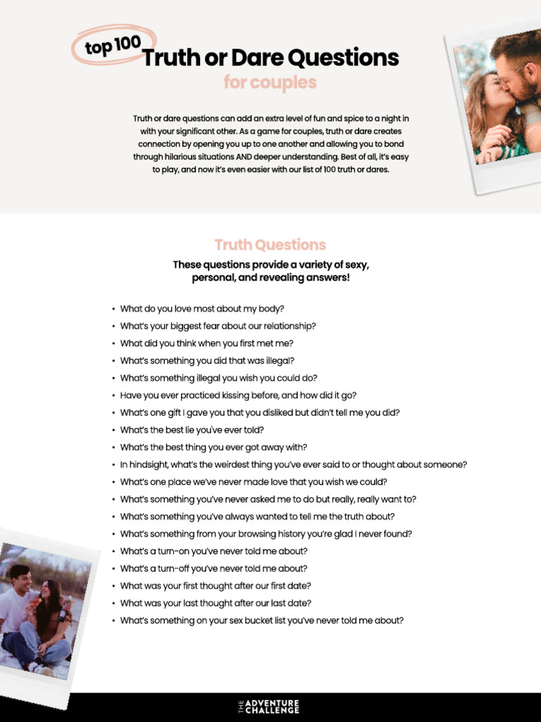 Truth or Dare | PDF